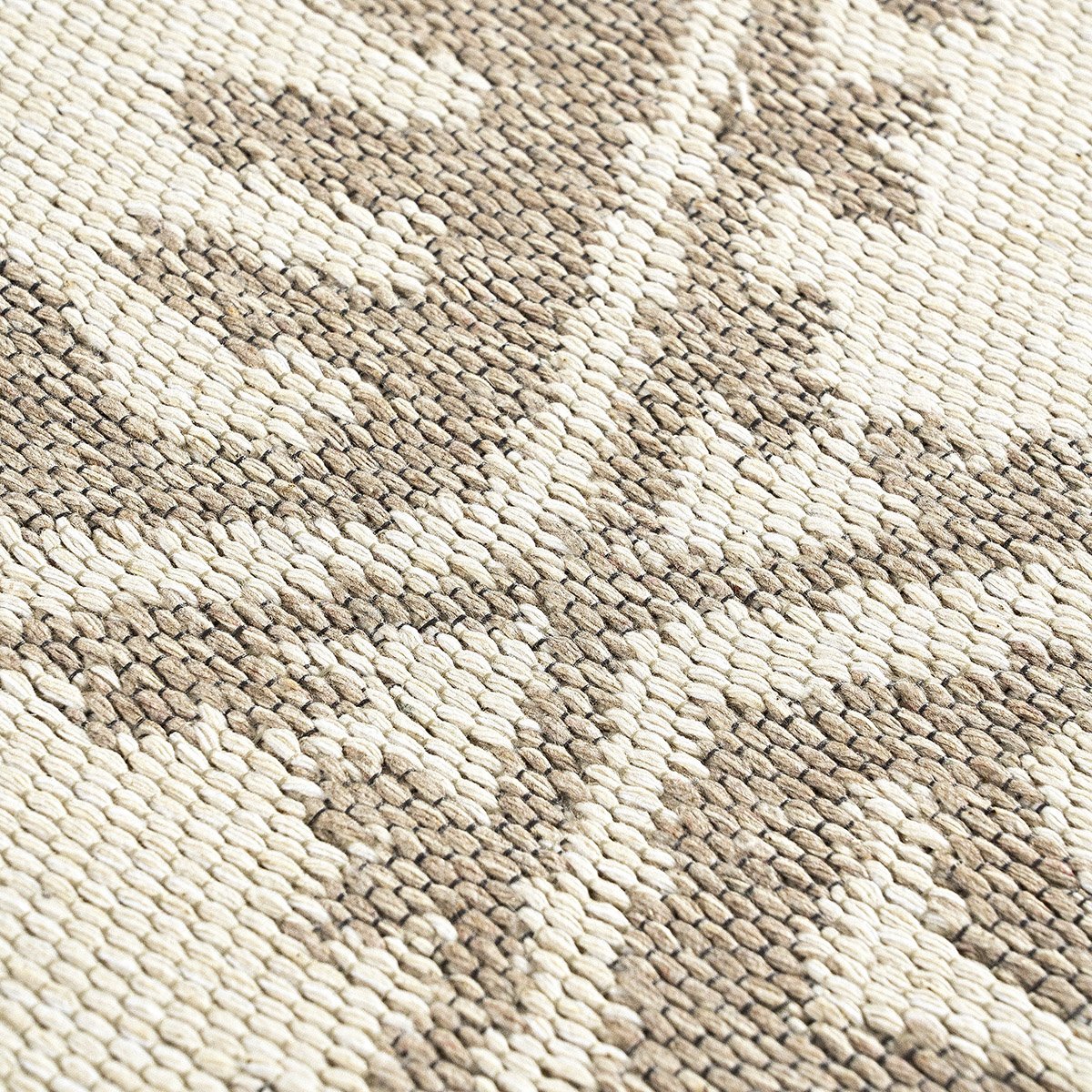 Χαλί βαμβακερό διπλής όψεως Duo Art 9247 160x230 Μπεζ Beauty Home - Cosmin Home Fashion