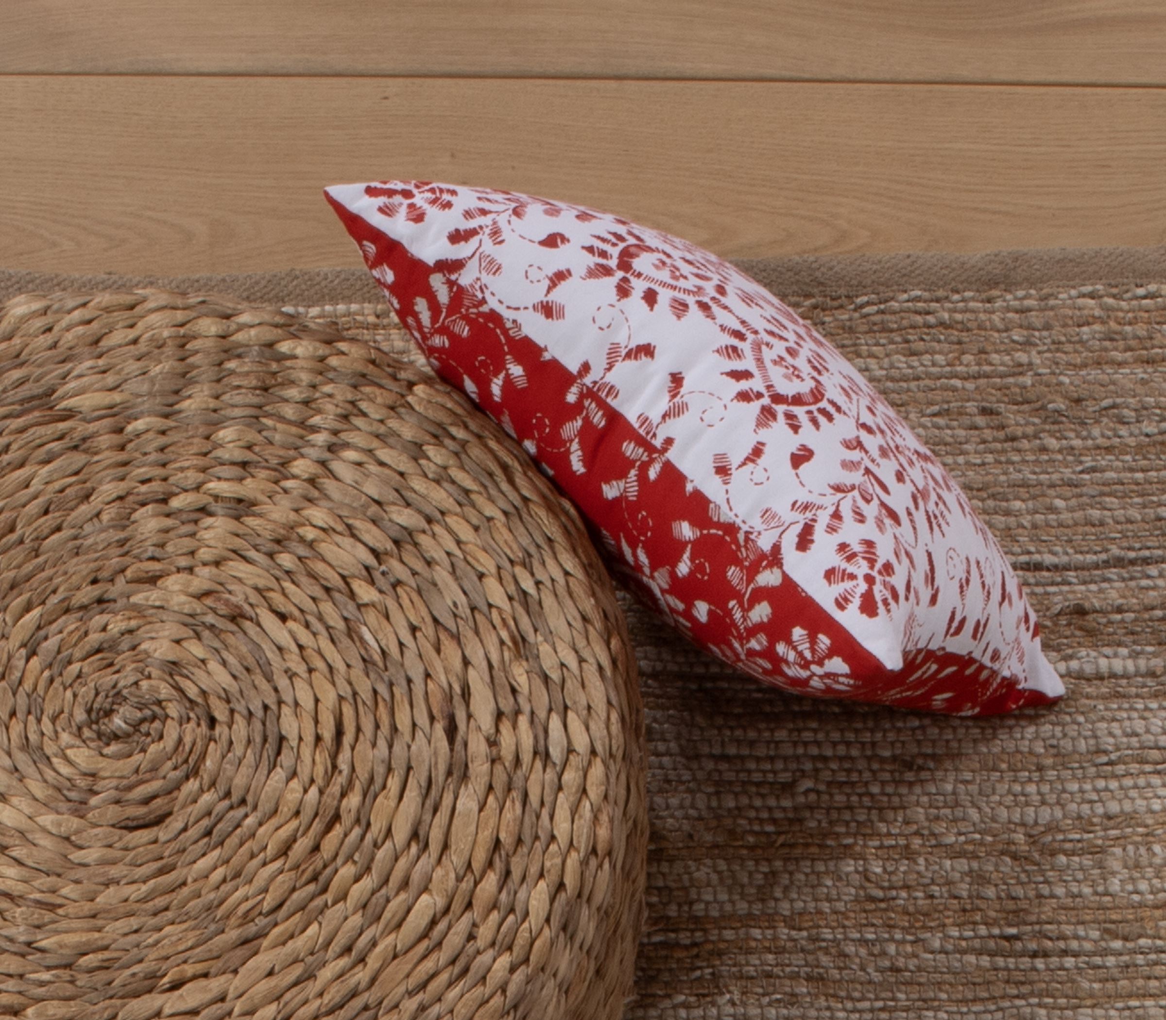 Χριστουγεννιάτικο Μαξιλάρι 40×40 Nef Nef Celebration Red-White - Cosmin Home Fashion