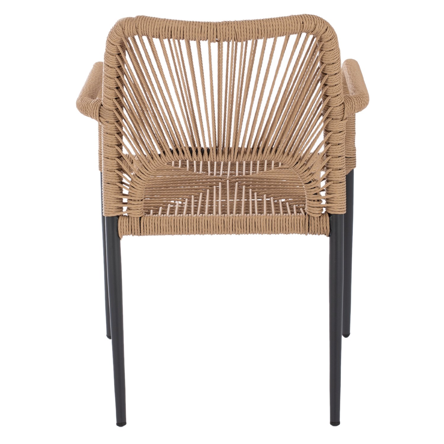 ΠΟΛΥΘΡΟΝΑ ΑΛΟΥΜΙΝΙΟΥ NOJO HM5771.02 ΓΚΡΙ ΜΕ P.E.TWIST RATTAN ΜΠΕΖ 55x63x82Y εκ. - Cosmin Home ...